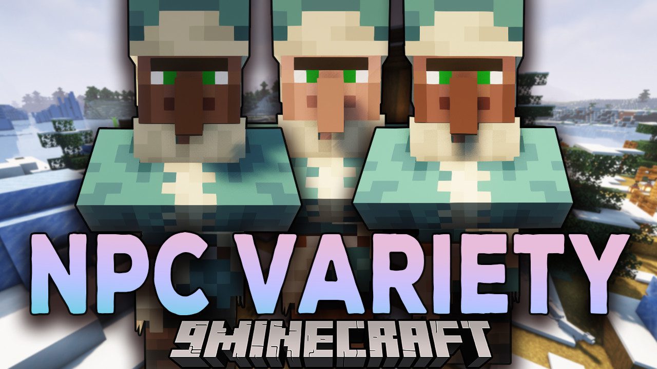 NPC Variety Mod (1.19.2, 1.18.2) - Villagers Are Now More Diverse - Mc ...
