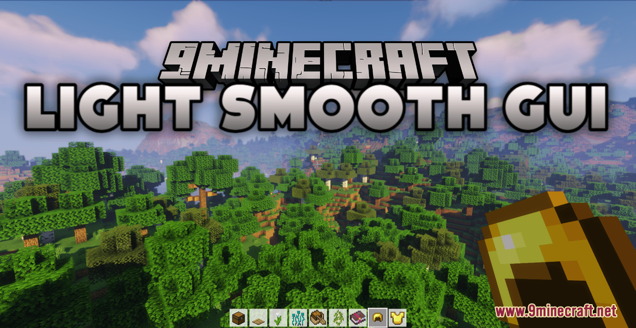 Light Smooth GUI Resource Pack (1.19.2, 1.18.2) - Texture Pack - Mc-Mod.Net