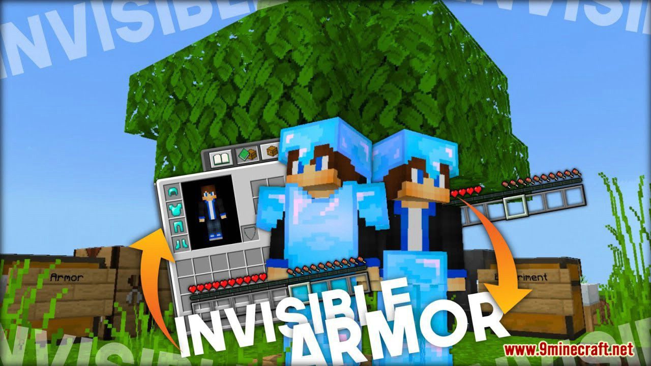 Invisible Armors Addon (1.19, 1.18) - MCPE/Bedrock Edition Mod - Mc-Mod.Net