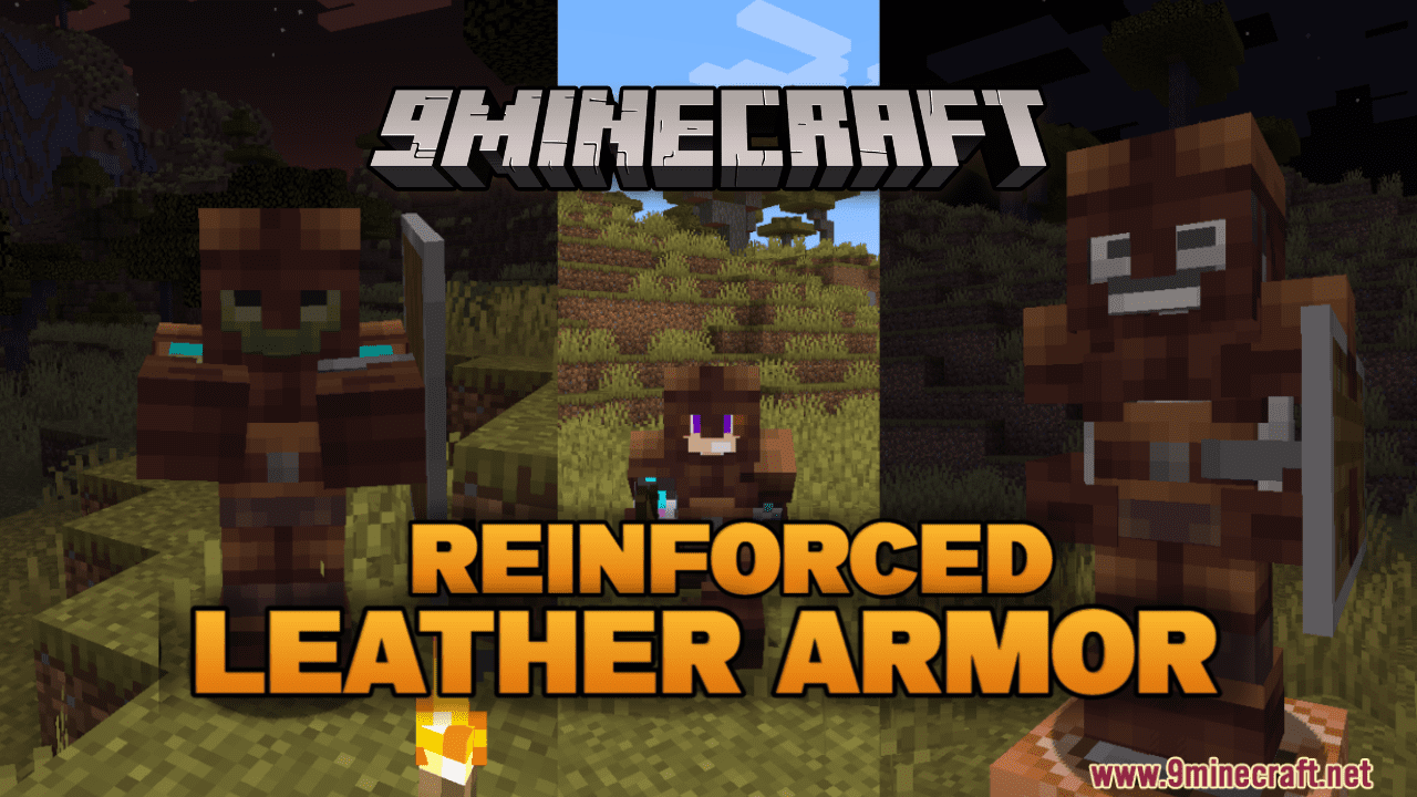 Reinforced Leather Armor Resource Pack (1.19.2, 1.18.2) - Texture Pack ...
