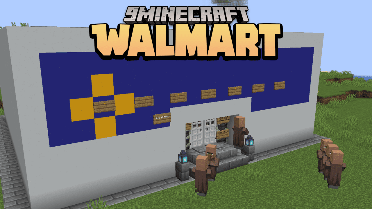 Walmart Data Pack (1.19.2, 1.19) - Shopping Center - Mc-Mod.Net