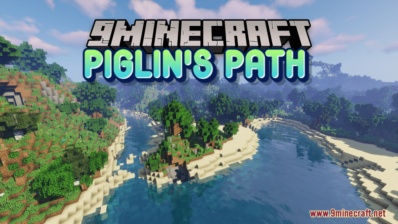Piglin's Path Map (1.19.2, 1.18.2) - Custom Terrain Survival Map - Mc ...