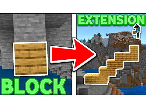 Block Extensions Map (1.19, 1.18) for Minecraft PE/Bedrock - Mc-Mod.Net