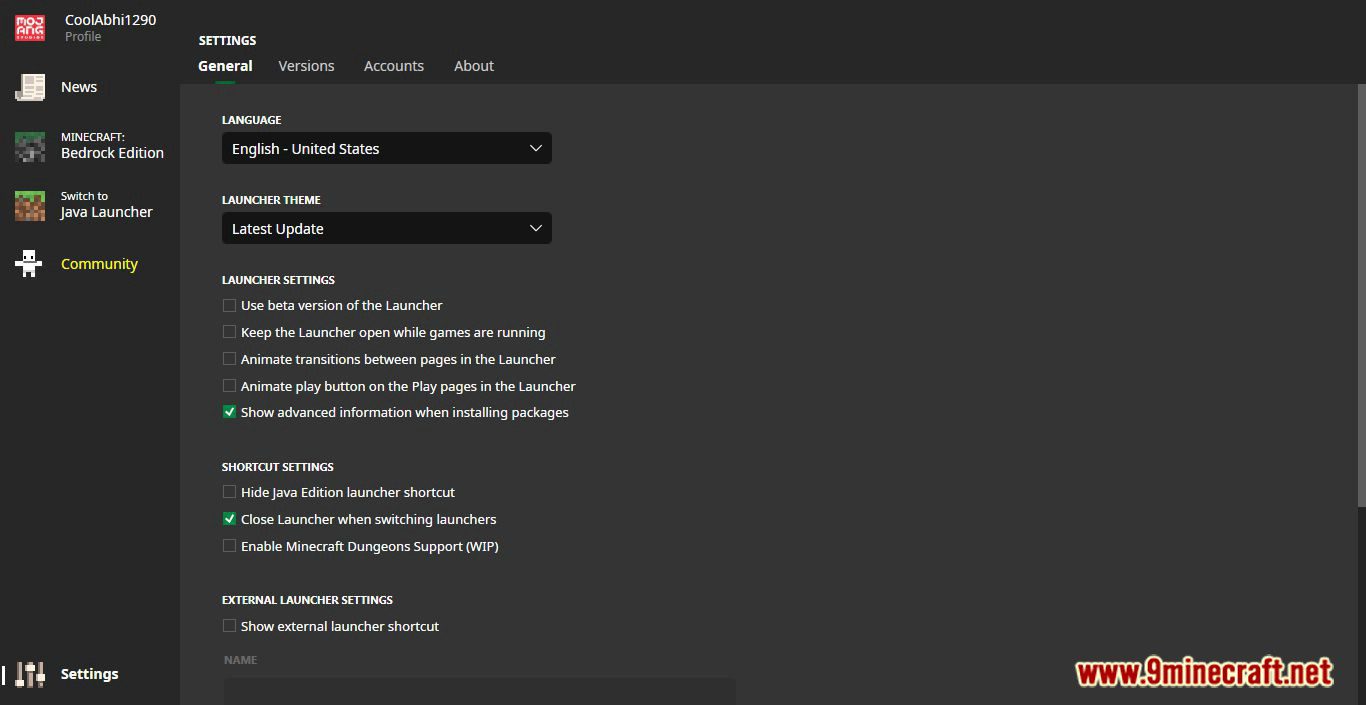 Bedrock Launcher V2.1 (1.19, 1.18) - Support Window 10 - Mc-Mod.Net