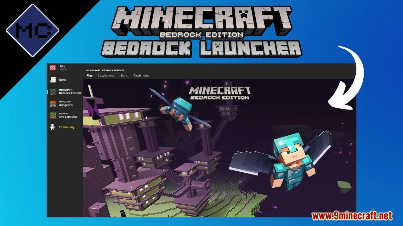 Bedrock Launcher (1.21, 1.20) - Minecraft Bedrock for Windows - Mc-Mod.Net