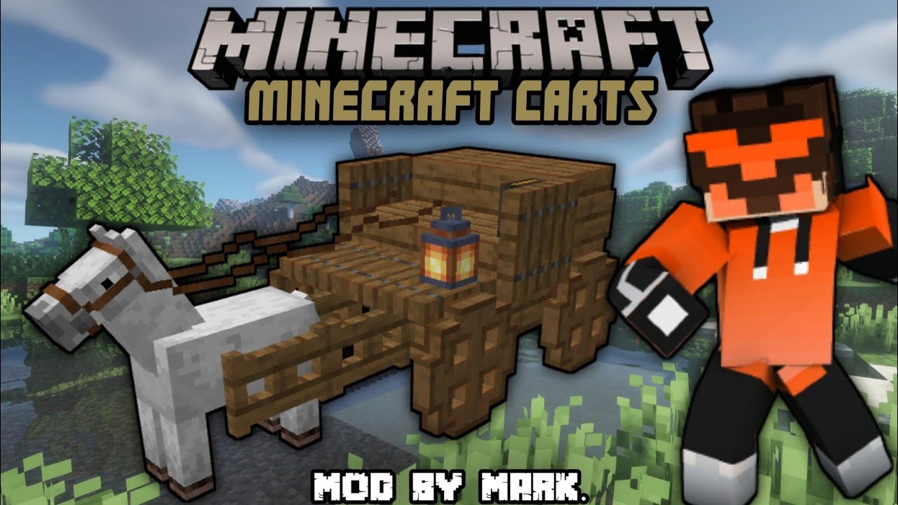 Mark's Carts Addon (1.19) - MCPE/Bedrock Mod - Mc-Mod.Net