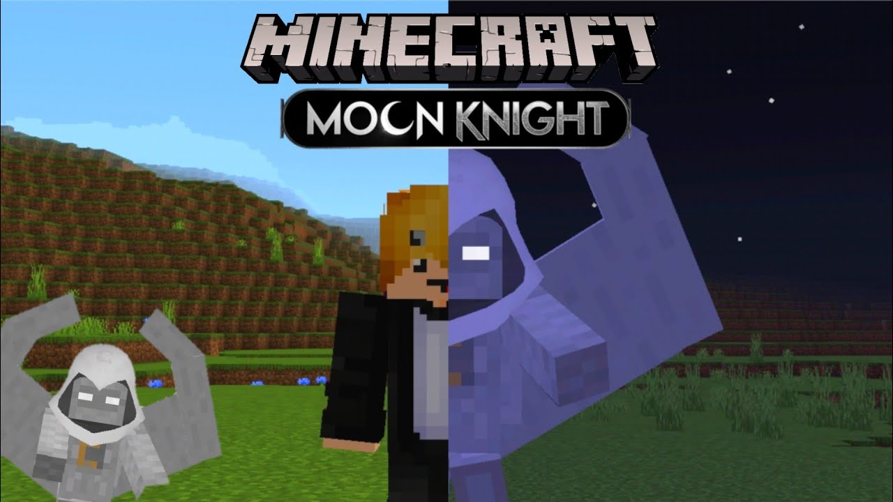 Moon Knight Addon (1.19) - MCPE/Bedrock Superheroes Mod - Mc-Mod.Net