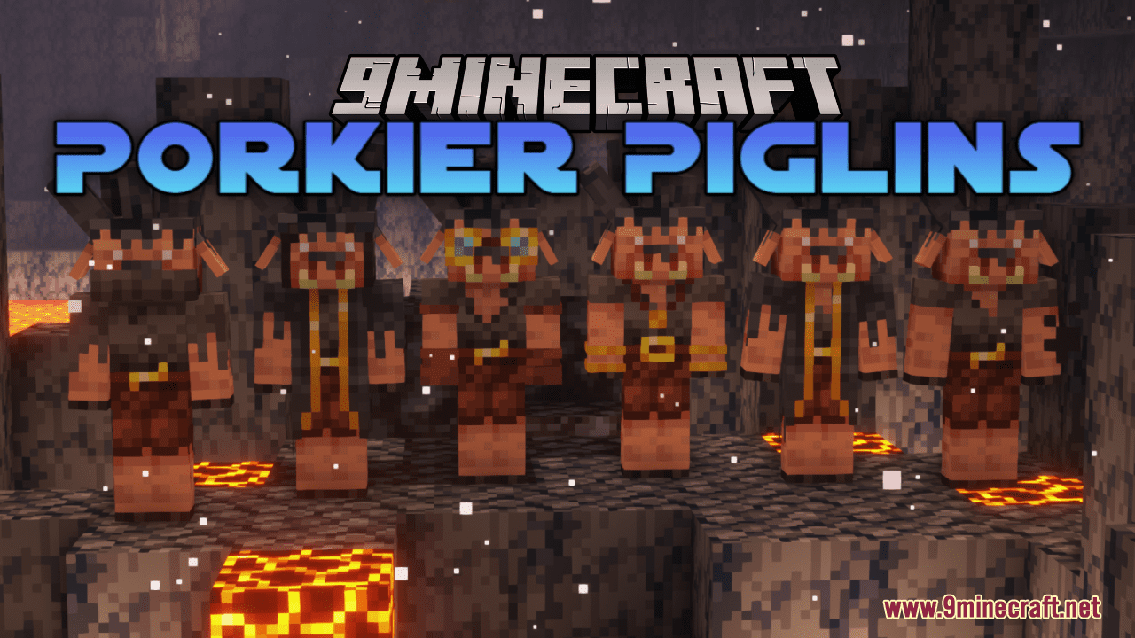Porkier Piglins Resource Pack (1.19.2, 1.18.2) - Texture Pack - Mc-Mod.Net