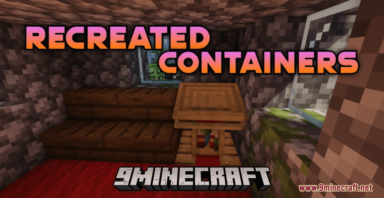 Recreated Containers Resource Pack (1.19.2, 1.19) - Texture Pack - Mc-Mod.Net