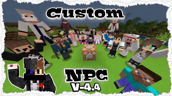 Custom NPCs Addon (1.19) - MCPE/Bedrock Mod - Mc-Mod.Net