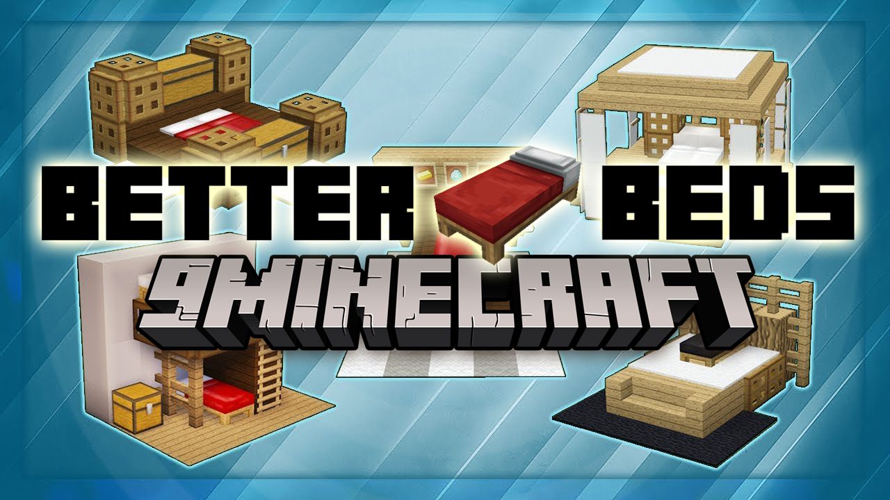 Better Beds Mod (1.19.2, 1.18.2) - Change the Renderer of Bed - Mc-Mod.Net