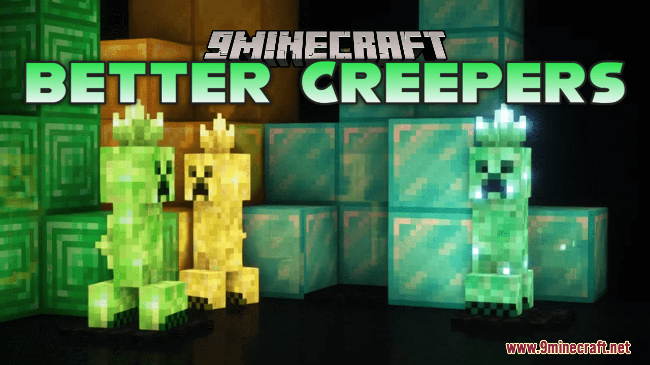 Better Creepers Resource Pack (1.19.2, 1.18.2) - Texture Pack - Mc-Mod.Net