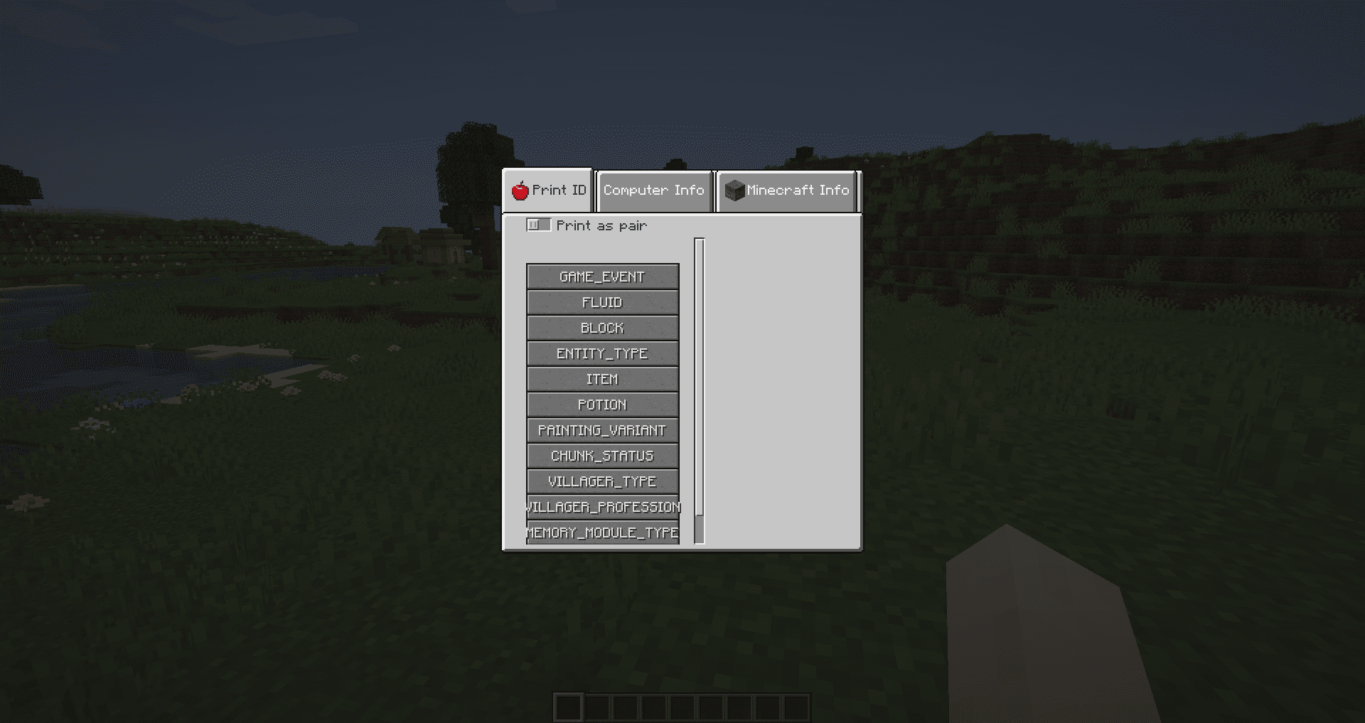 ZIH Dev GUI Mod (1.20.1, 1.19) - Mc-Mod.Net