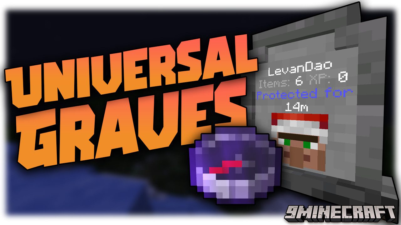 Universal Graves Mod (1.21.3, 1.20.1) - Another Rest In Peace Location - Mc-Mod.Net