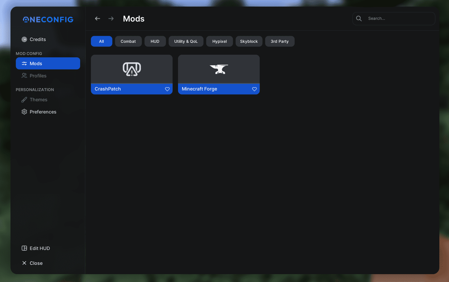 OneConfig Bootstrap Mod (1.12.2, 1.8.9) - Library for OneConfig's Mods - Mc-Mod.Net