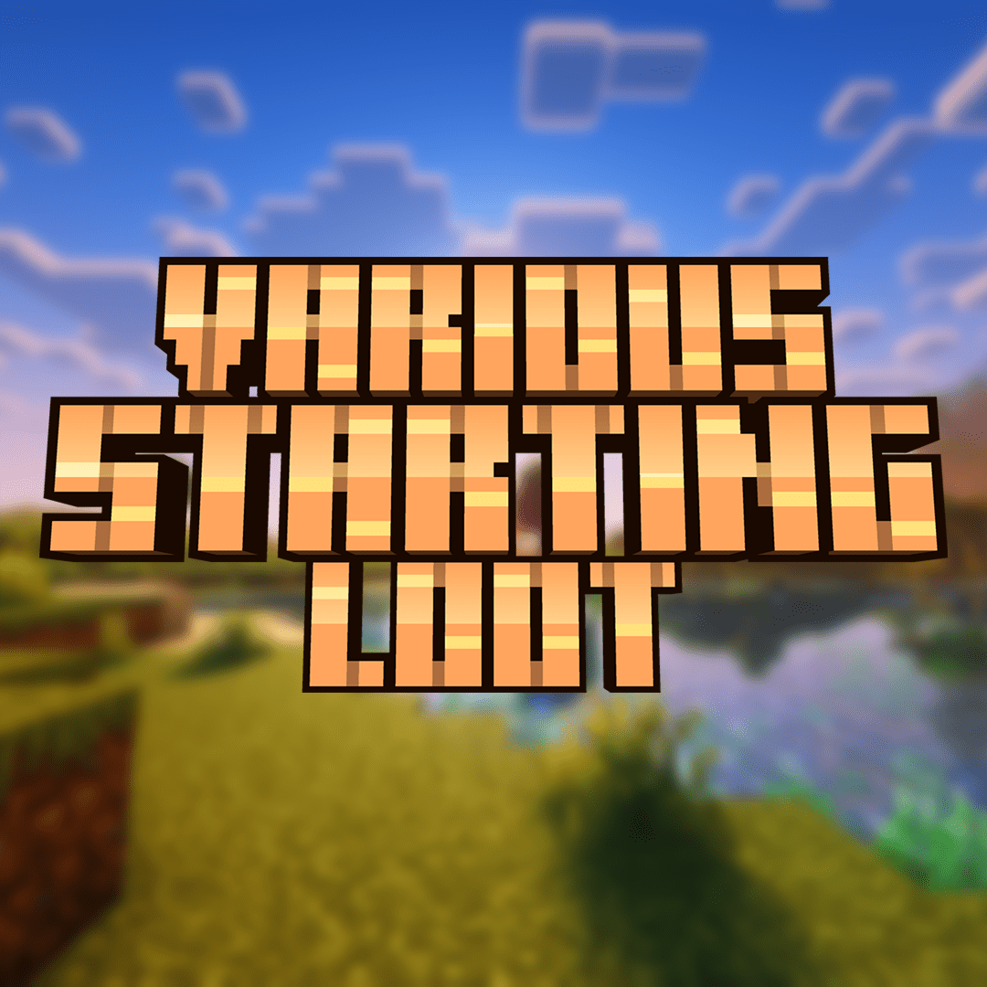 Various Starting Loot Mod [1.21.1] [1.20.4] [1.20.1] [1.19.4] - Java Edition - Mc-Mod.Net