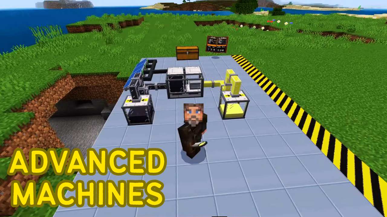 Advanced Machines Addon (1.21) - MCPE/Bedrock Mod - Mc-Mod.Net