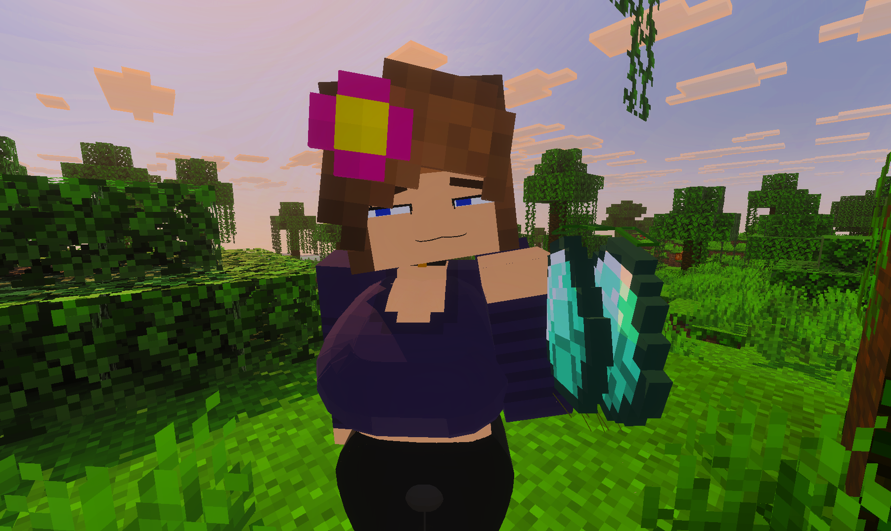 Jenny Addon SteveChan (1.21, 1.20) - For MCPE/BE - Mc-Mod.Net
