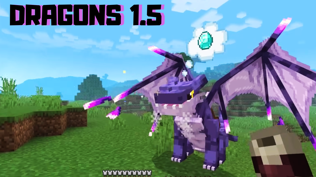 Dragons 1.5 Addon (1.21) - MCPE/Bedrock Mod - Mc-Mod.Net