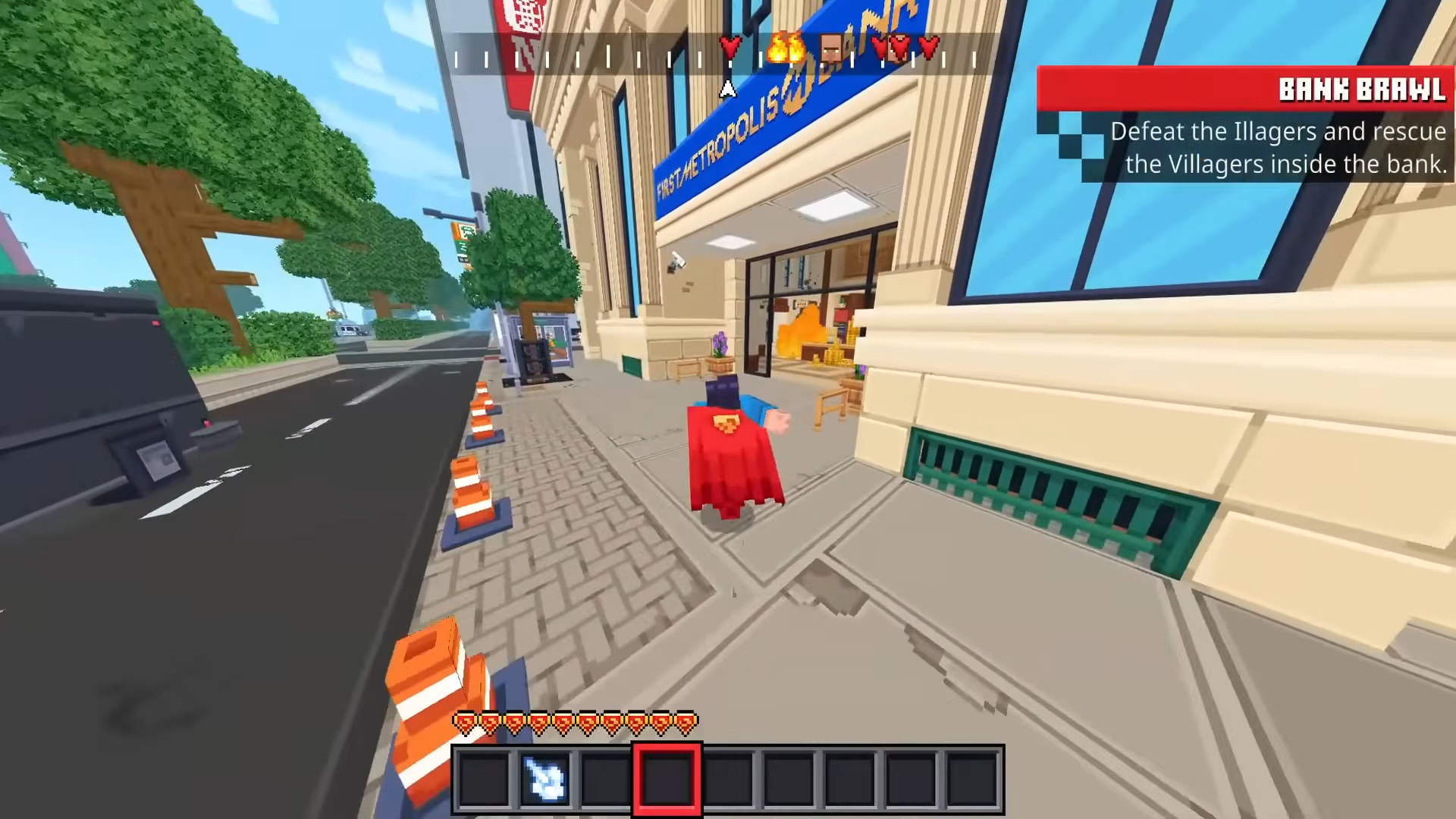 Superman DLC Map (1.21) - MCPE/Bedrock - Mc-Mod.Net
