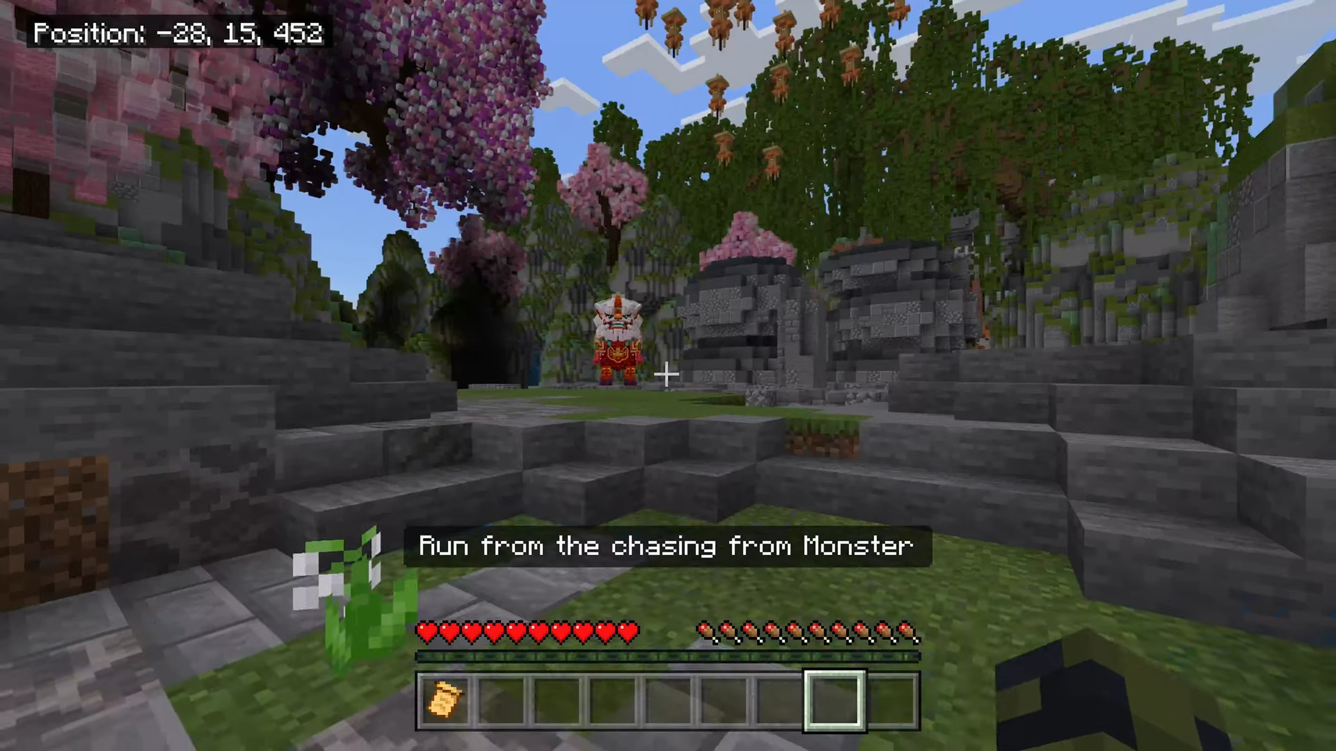 Monster Attack Nian Map (1.21) - MCPE/Bedrock - Mc-Mod.Net