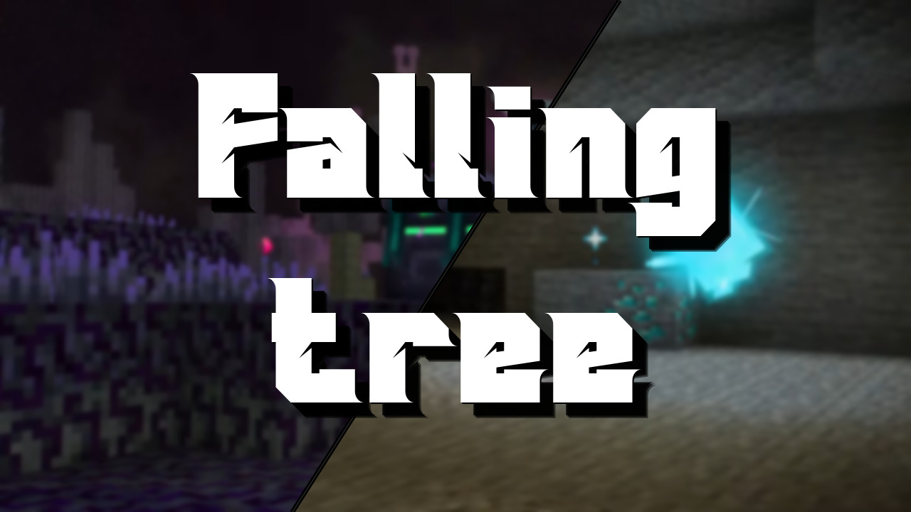 Falling tree Data Pack (26.1) - Mc-Mod.Net