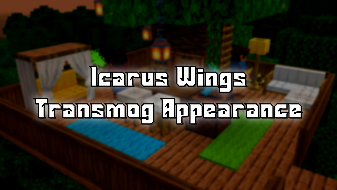Icarus Wings Transmog Appearance Mod (1.20.1) - Mc-Mod.Net
