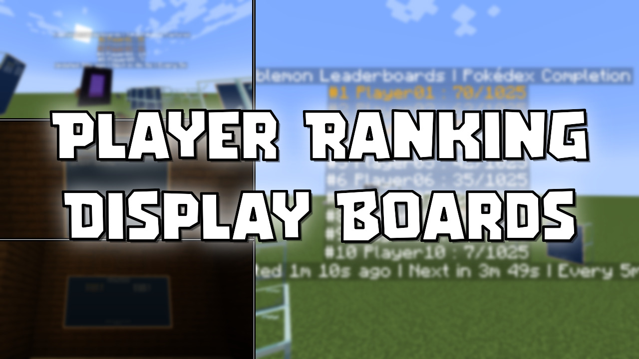 Player Ranking Display Boards Mod (1.21.1) - Mc-Mod.Net