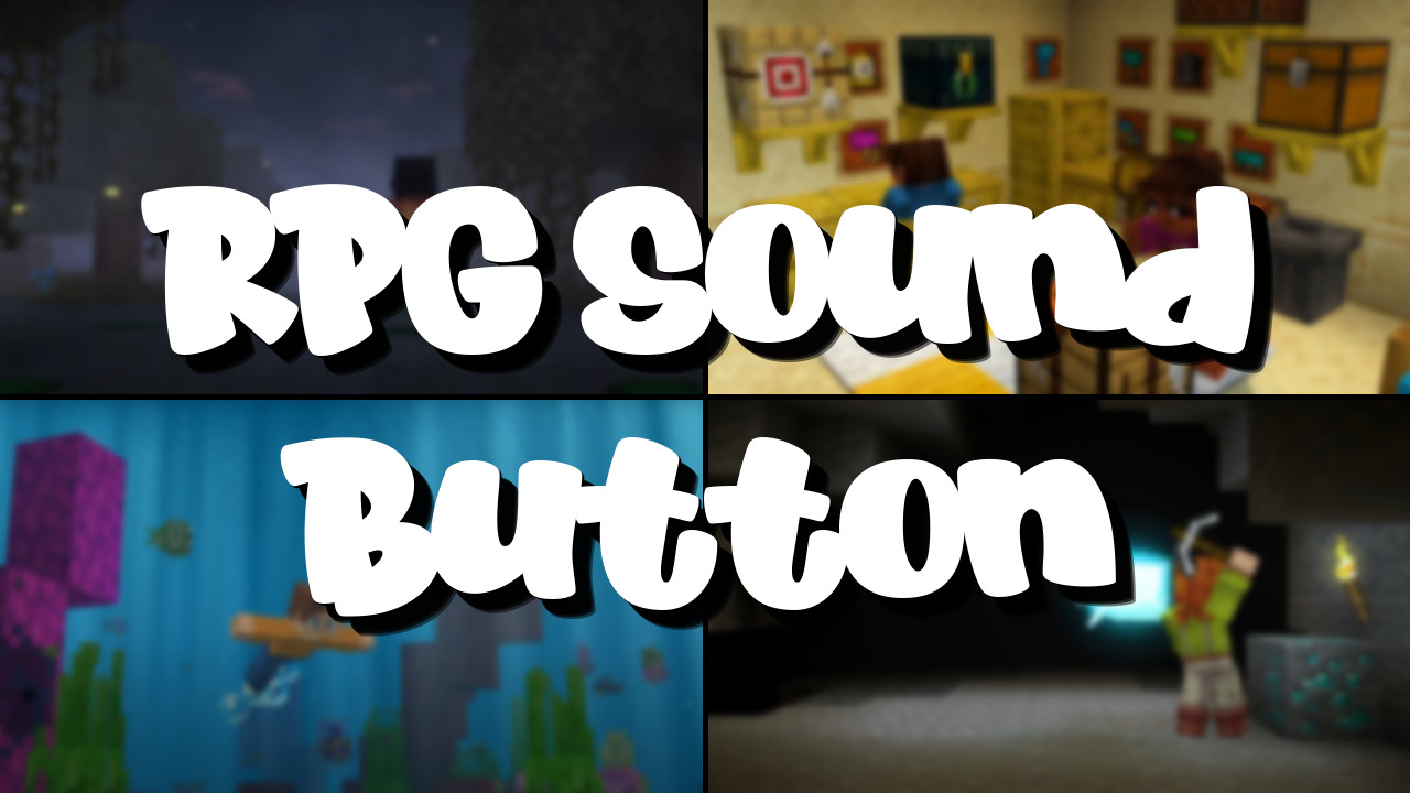 RPG Sound Button Texture Pack (1.21.11) - Mc-Mod.Net