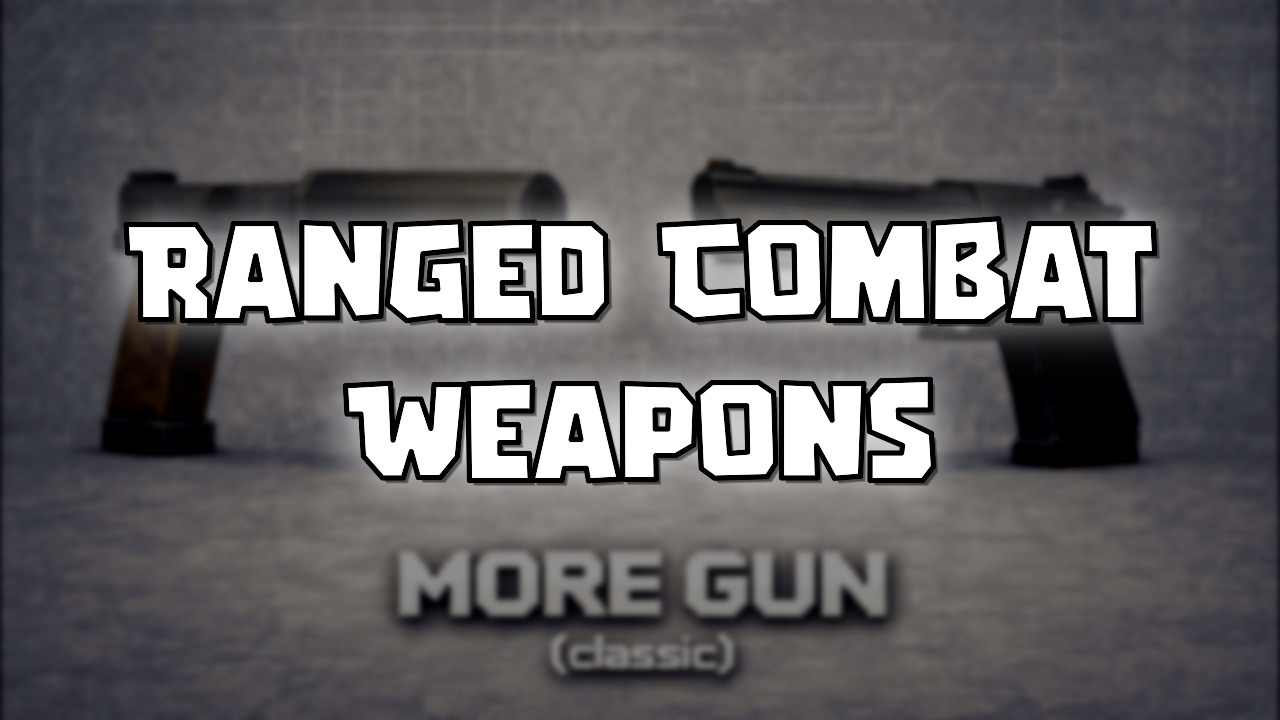 Ranged Combat Weapons Addon (26.10) - MCPE/Bedrock - Mc-Mod.Net