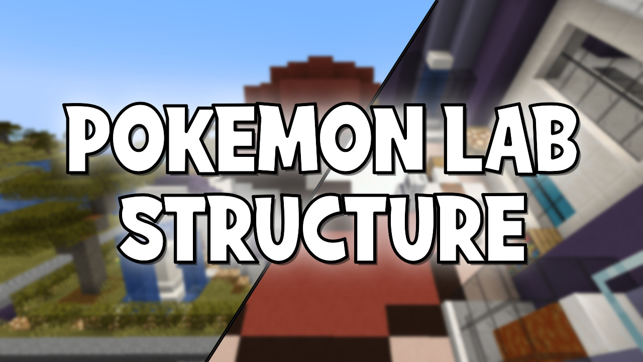 Pokemon Lab Structure Mod (1.21.1) - Mc-Mod.Net