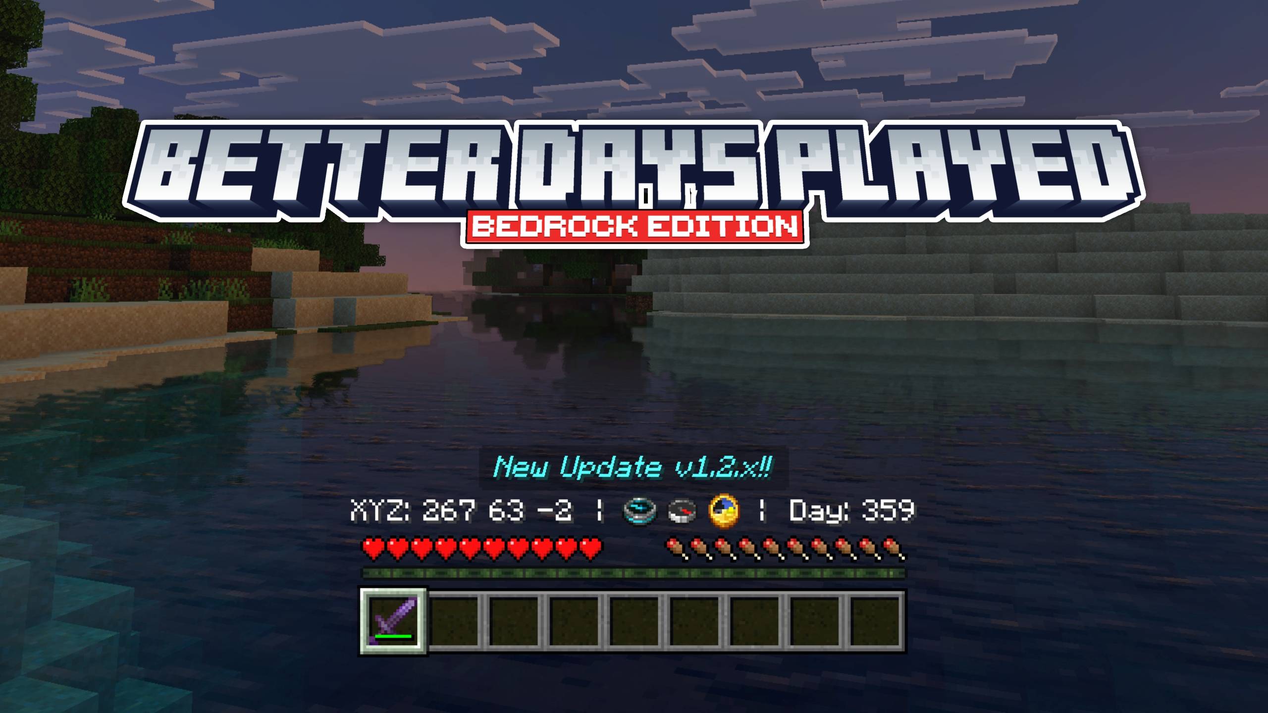 Better Days Played Texture Pack (26.10) - MCPE/Bedrock - Mc-Mod.Net