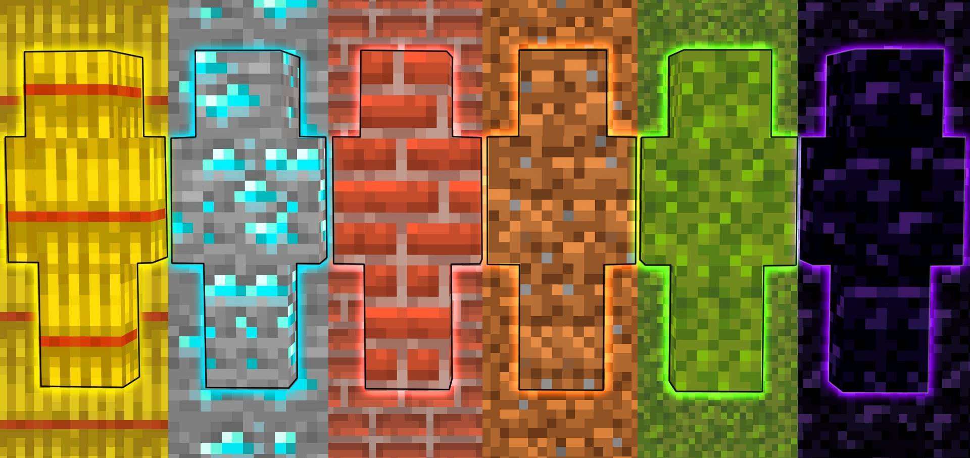 Block Camouflage Skin Pack (26.10) - MCPE/Bedrock - Mc-Mod.Net