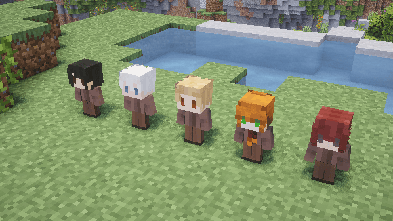 [ Bedrock ] Human Era: Villagers & Illagers X Actions N Stuff Texture ...