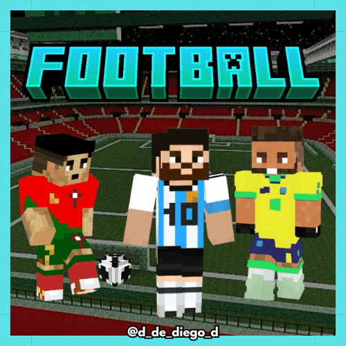 Football Players Skin Pack (1.21) - MCPE/Bedrock - Mc-Mod.Net