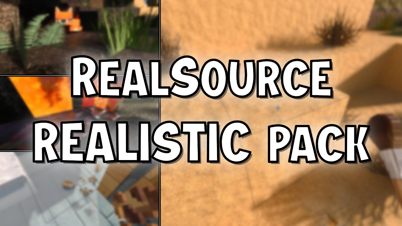 RealSource REALISTIC Pack Texture Pack (26.30) - MCPE/Bedrock - Mc-Mod.Net