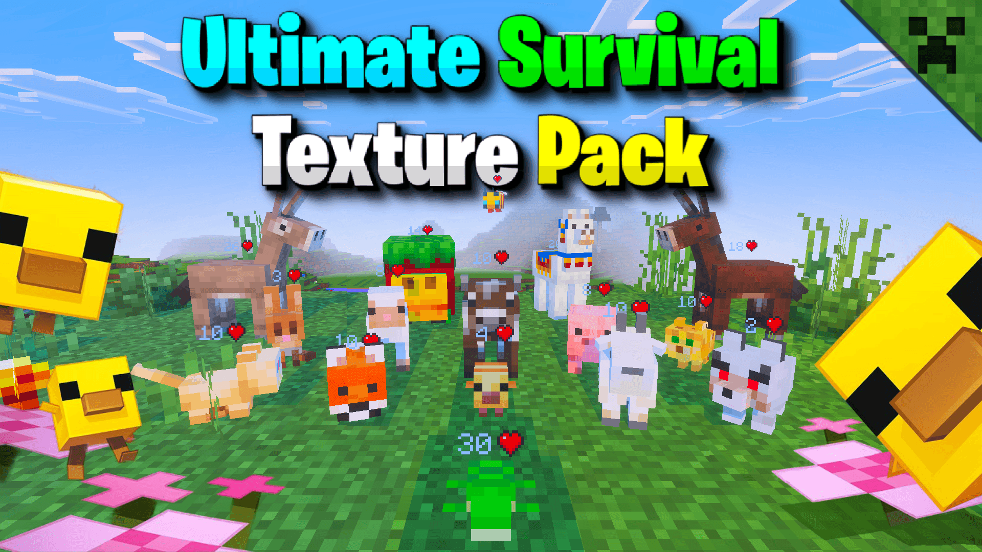 Ultimate Survival Texture Pack | USTP (26.10) - MCPE/Bedrock - Mc-Mod.Net