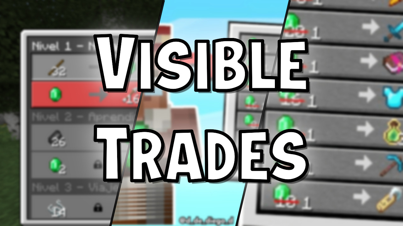 Visible Trades Texture Pack (26.20) - MCPE/Bedrock - Mc-Mod.Net