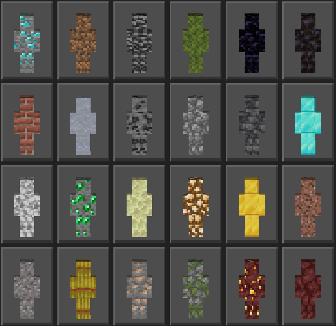 Block Camouflage Skin Pack (26.10) - MCPE/Bedrock - Mc-Mod.Net